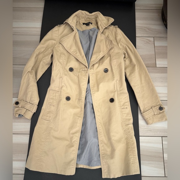 Willi Smith | Jackets & Coats | Willi Smith Beige Trench Coat | Poshmark